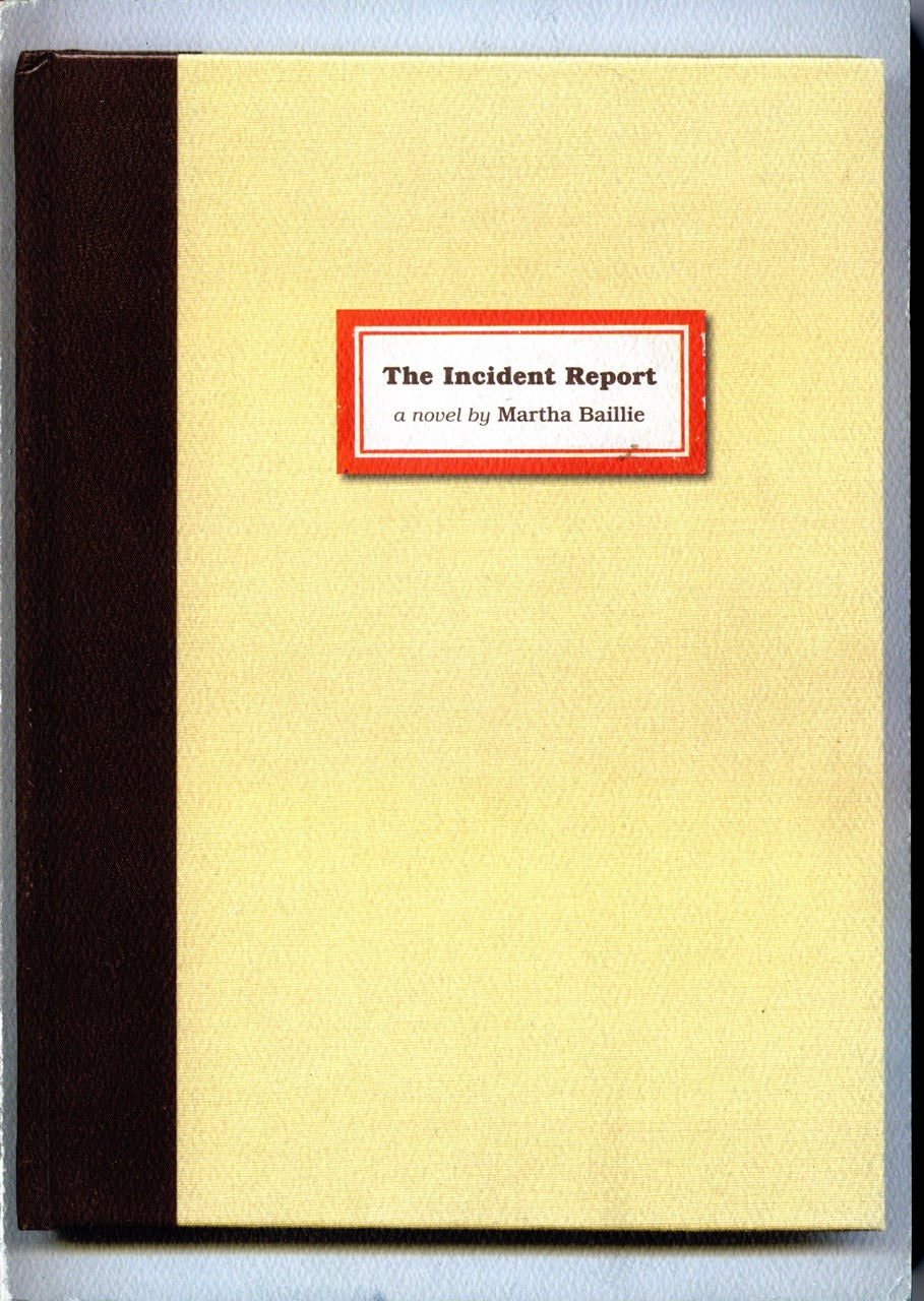 The Incident Report – De Stiil Books